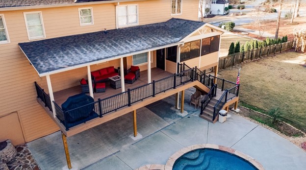 Hoffman Family Success Story - Outback Deck