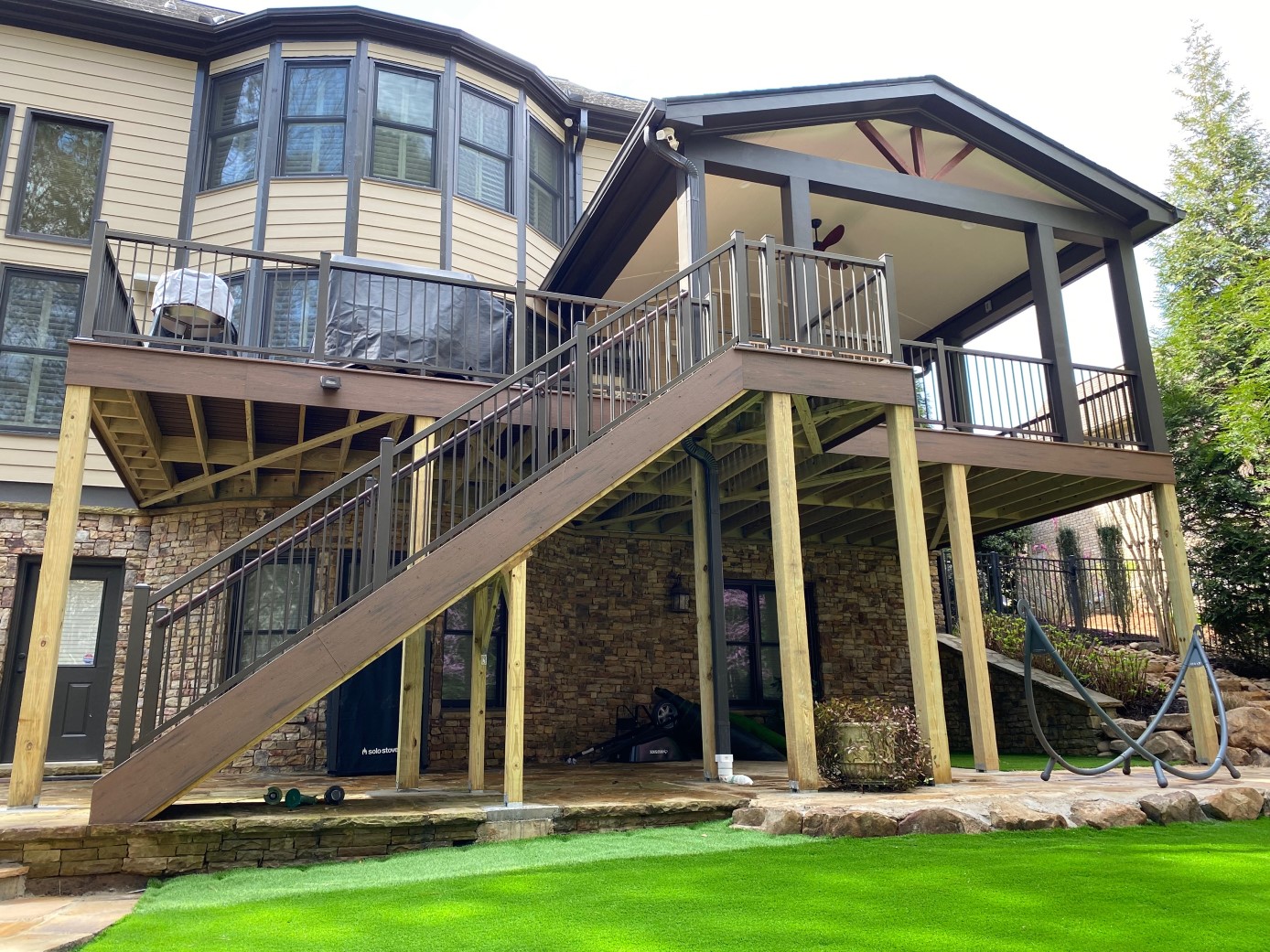 Fox Family Success Story - Outback Deck